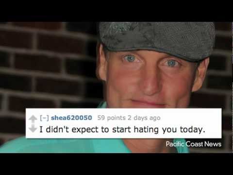 Woody Harrelson Mocked for Reddit AMA Attempt