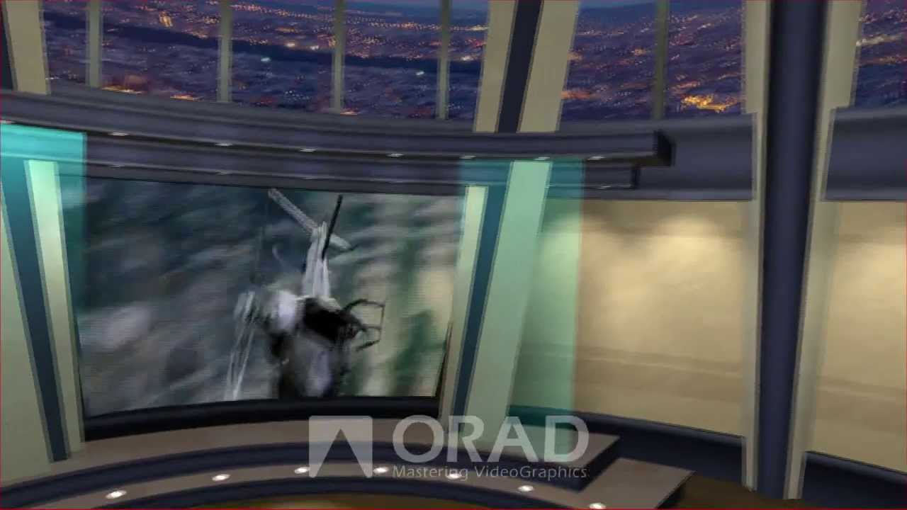 Orad's virtual library: News Room Set