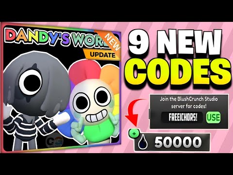 ⚡SECRET😱 UPDATE⚠️DANDY’S WORLD CODES IN JUNE 2025 | ROBLOX DANDY’S WORLD CODES 2025 | CRAZY GAMER