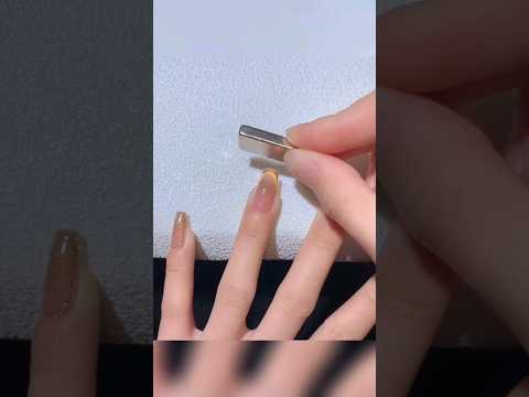 French Cat Eye Nail Design Tutorial! #nailart #varnail #nailtutorial
