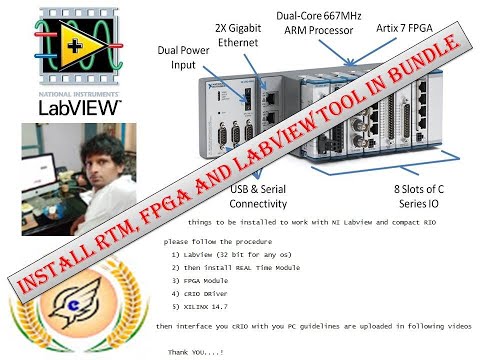 Install Real Time Module, FPGA and other LabVIEW Tools from Bundle