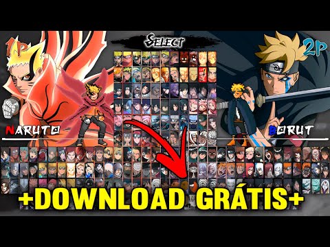 Naruto x Boruto Ninja Tribes Mugen ( MUGEN INCRÍVEL ) ANDROID / PC +DOWNLOAD+