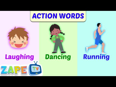 Action Words in Motion | Fun and Educational Song for Kids | Learn Verbs Through Music | Zape TV