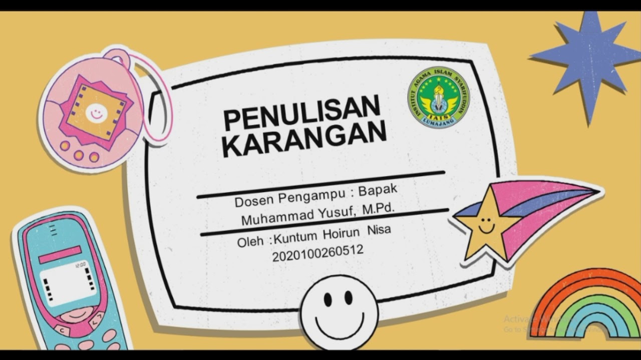 penulisan karangan