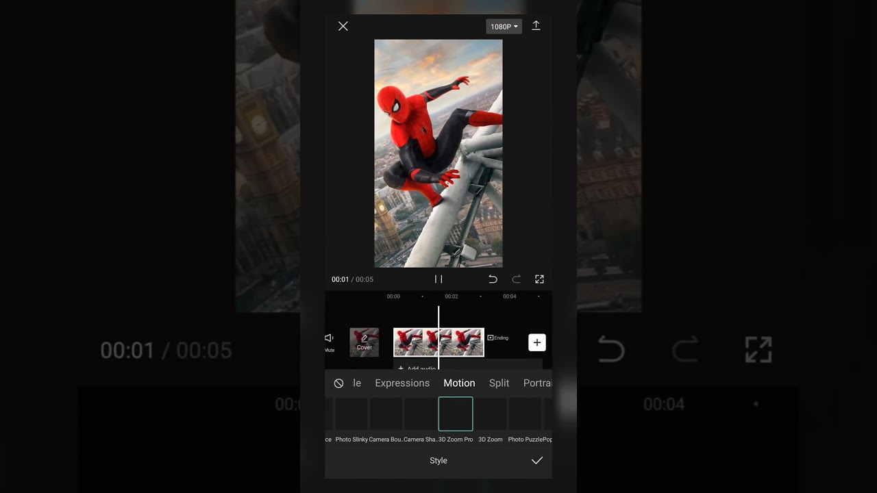 3d Zoom Effect In Capcut Tutorial | Faixal | #shorts #capcutedit