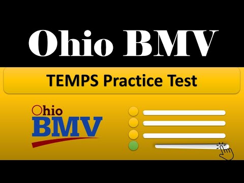 🚗 Ohio TEMPS Practice Test 2025 – OH BMV Permit Practice Exam Questions & Answers 🚦