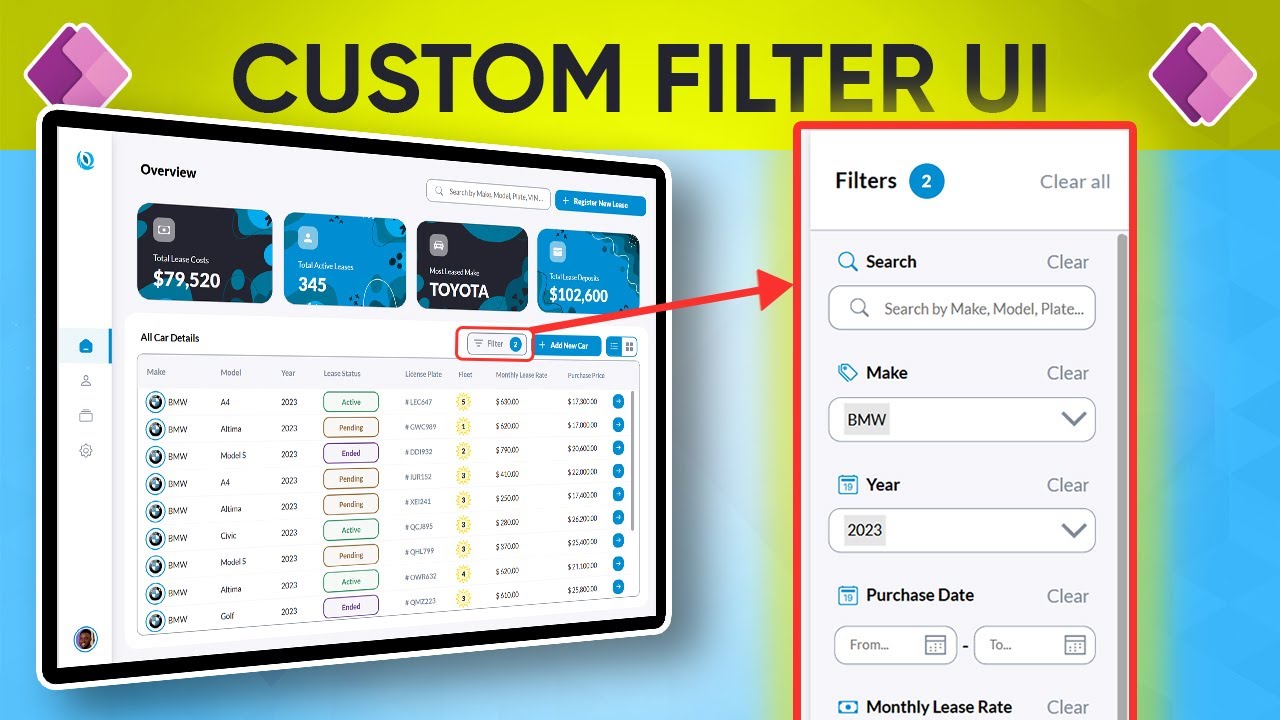 Guide To Crafting Modern Filter Uis In Power Apps
