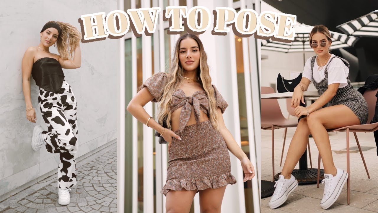 COMO POSAR EN FOTOS | Ideas FACILES de poses para INSTAGRAM