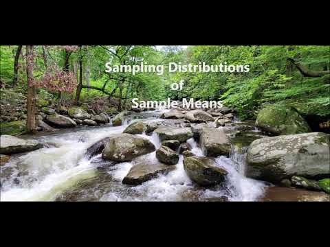 Sampling Distributions of Sample Means