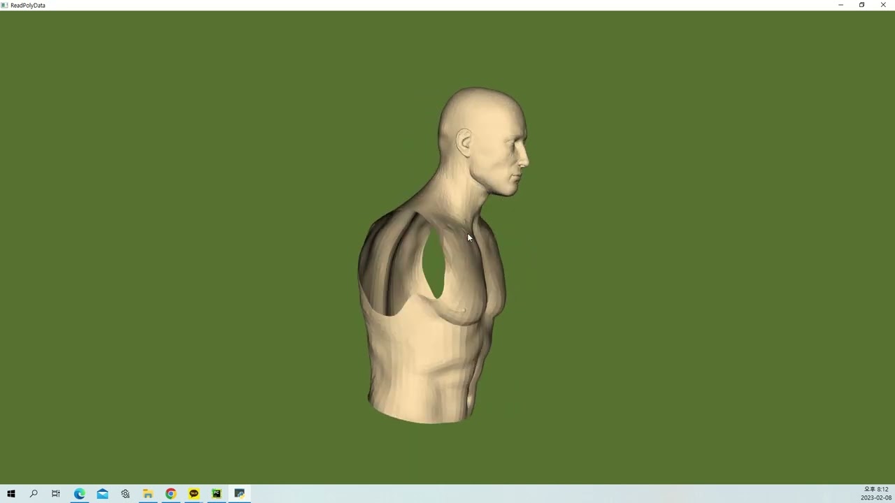 VTK Example - ReadPolyData - python