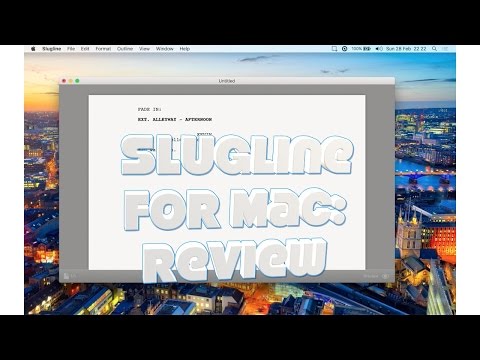 Slugline (Screenwriting App) for Mac: Review