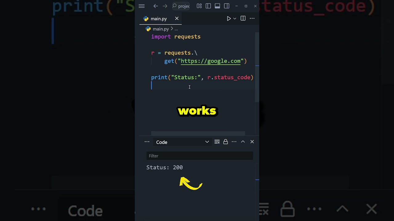 Is the Website Down? Check in 3 Lines of Python! 🌐✅❌