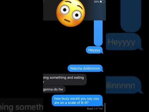 Hey, whatcha doinnn (Spongebob text prank)