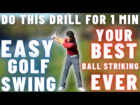 This Drill Makes the Golf Swing SO EASY - Get PERFECT Ball Striking in Just 1 Minute