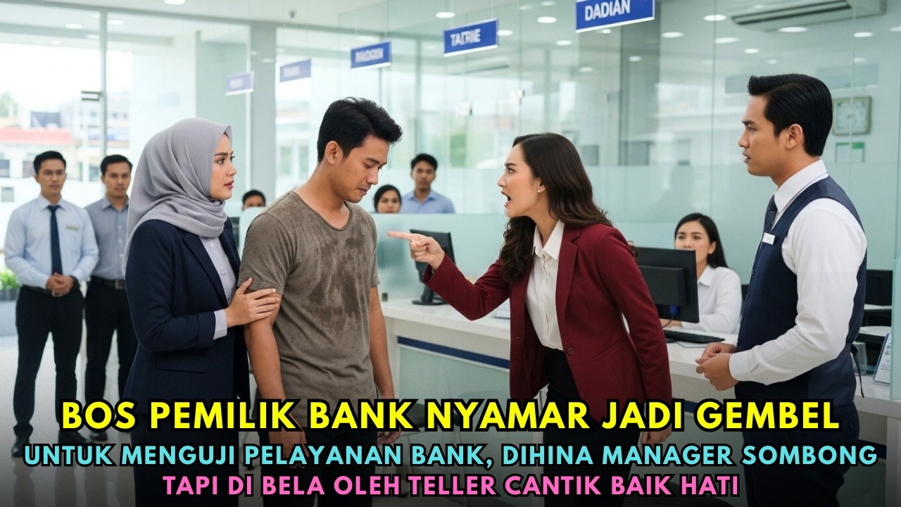 GEGER! GELANDANGAN DIUSIR DARI BANK, 24 JAM KEMUDIAN SEMUA PEGAWAI DIPECAT
