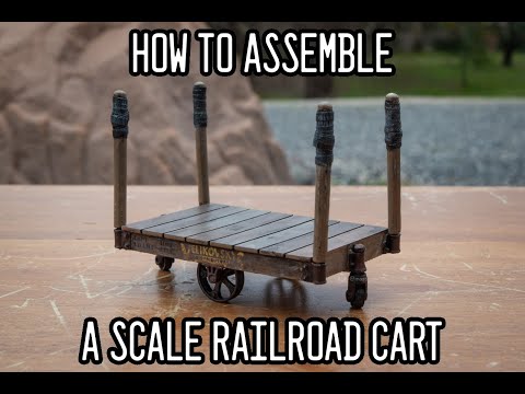 🛒 G Scale / 1:25 Railroad Cart・ STL File for 3D printing・Cults
