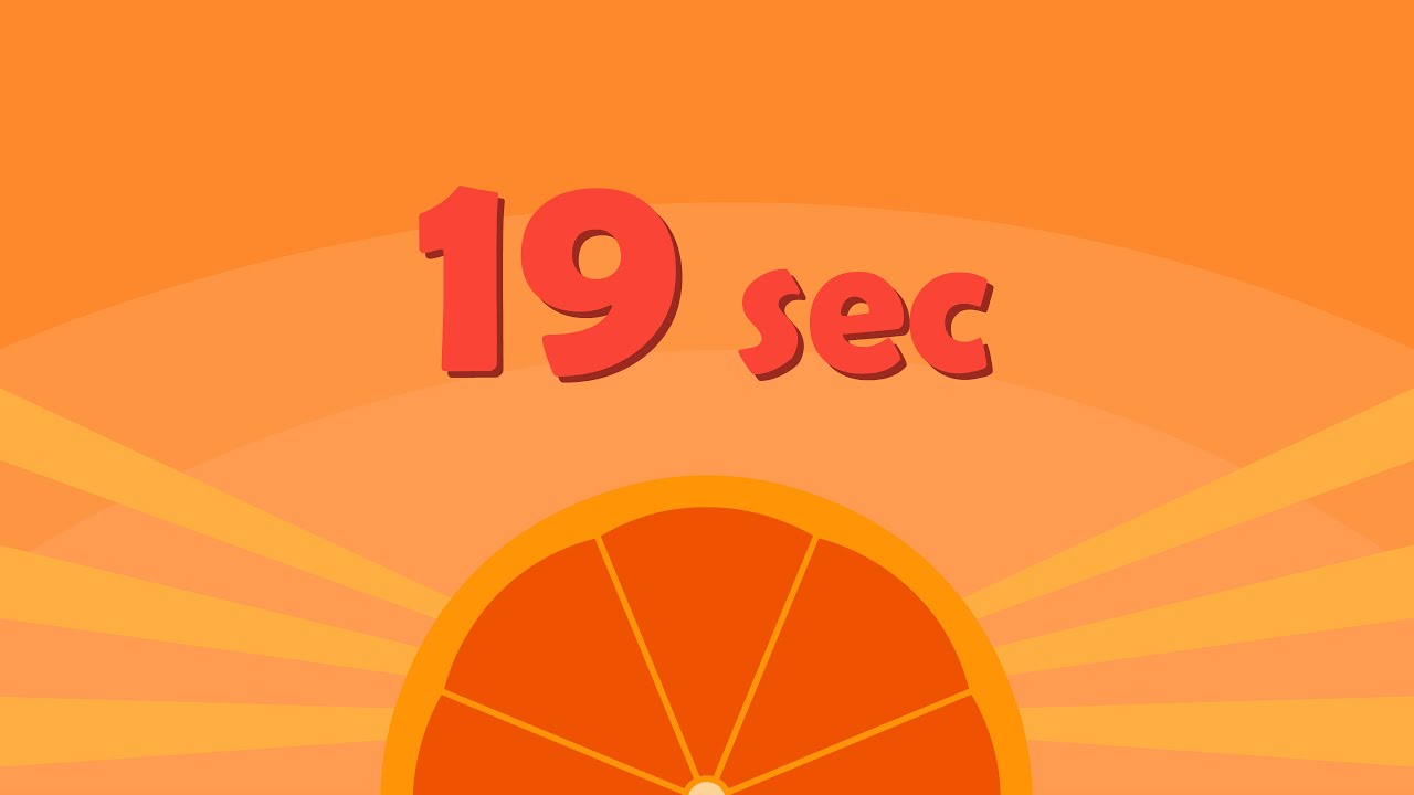 19 Second Timer (Basic Orange)
