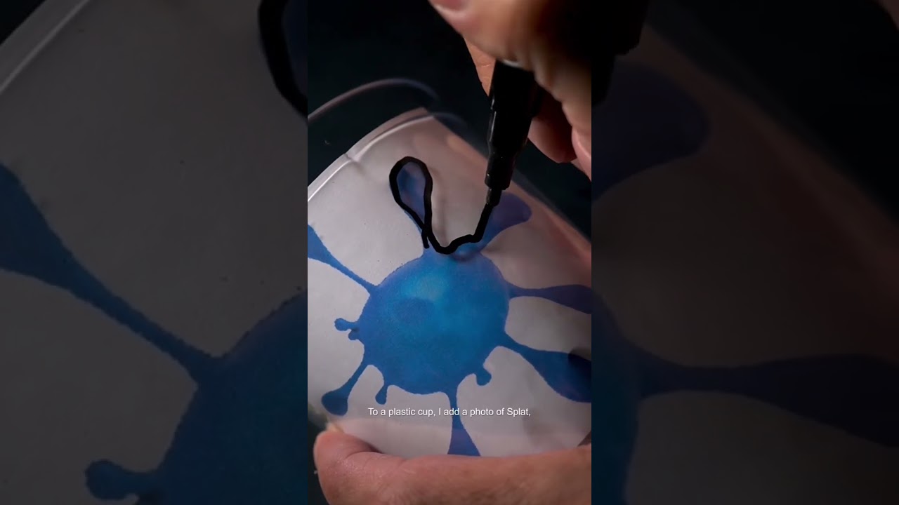 No Splats were harmed in the making of this strange drink. See Splat in #StrangeWorld!