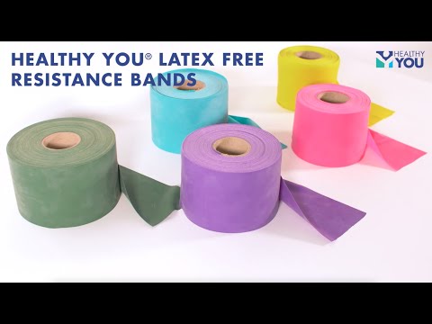 Overview of Healthy You® Latex Free Resistance Band