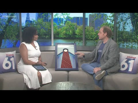 Abstract art with recycled windows | CT Creative Futures