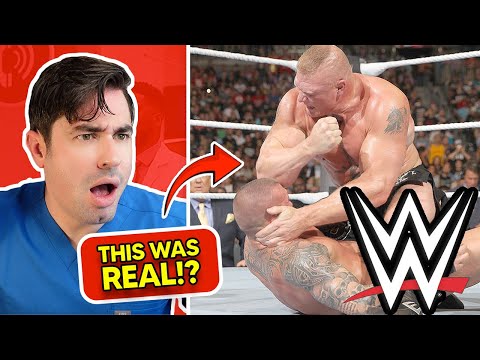 Doctor Reacts to HORRIFIC WWE Brain Injuries (Things Went Really Wrong)