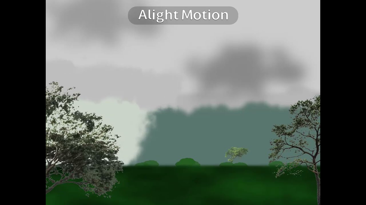 Realistic tornado test animation