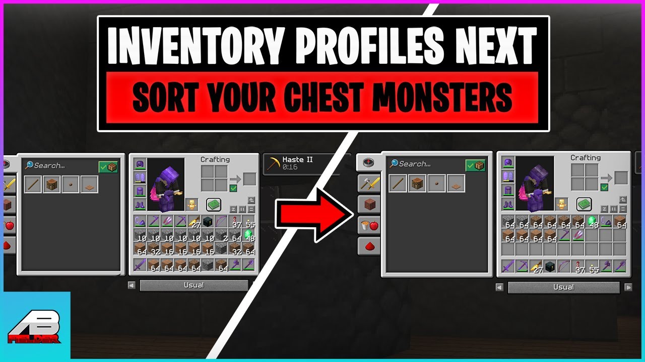 Minecraft Mods Inventory Profiles Next Tutorial (1.19)