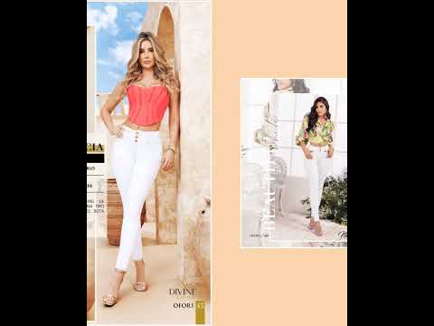 Venecia Blanco 100% Authentic Colombian Push Up Jeans