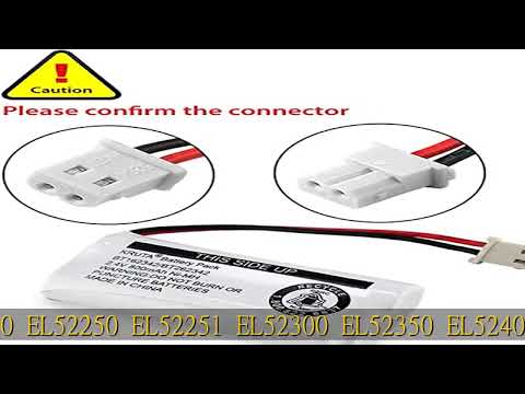 Kruta BT183342/BT283342 BT162342/BT262342 Cordless Phone Battery, Compatible with AT&T VTech Cordle