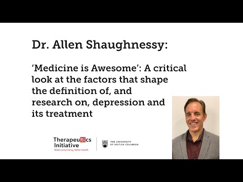 Dr Allen Shaughnessy: 'Medicine is Awesome'