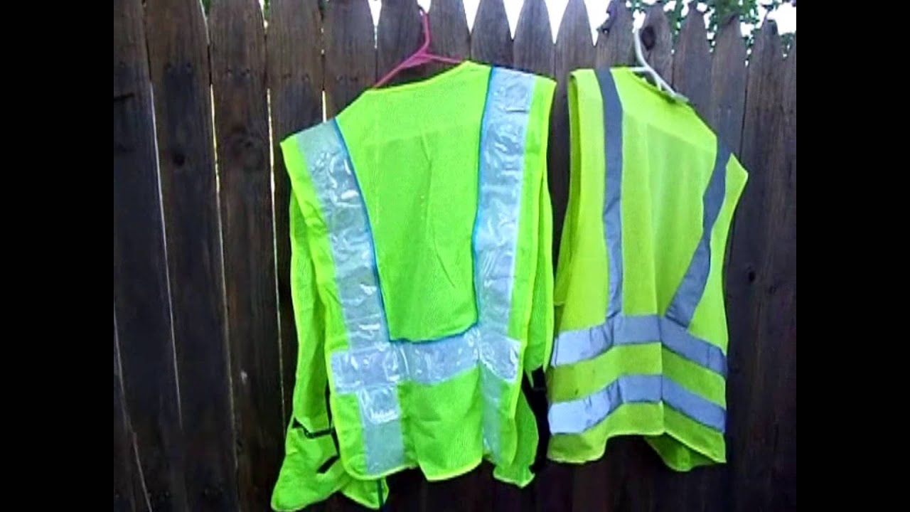 safety vest   let drivers see you