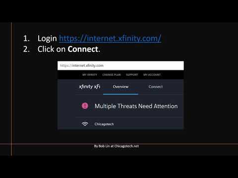 How to access xfinity Advanced Settings