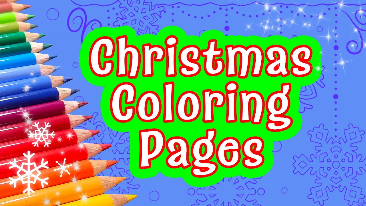 I Drew CHRISTMAS Coloring Pages!❄️🎄// Free Winter Crafts