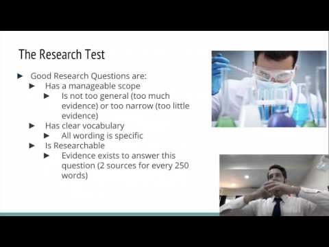 Lesson 12- Developing a Problem Statement and Research Question