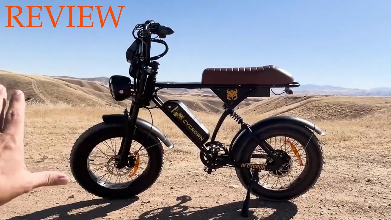 CycRun Off-Road Ebike – CYCROWN