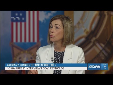 Gov. Kim Reynolds discusses decision to not run for reelection in 2026