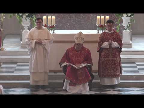 Homily of Archbishop Malcolm McMahon OP at the Diaconal Ordination of Br Albert Robertson OP.