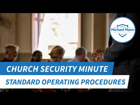 Standard Operating Procedures for Church Security