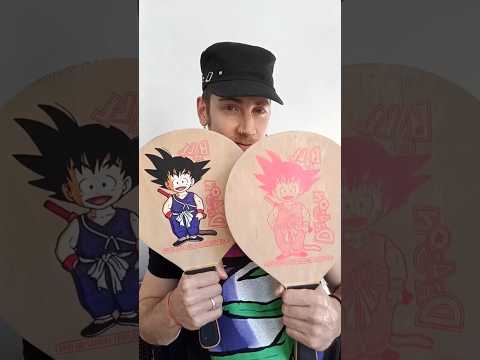 Pintando unas PALAS de PLAYA de GOKU de DRAGON BALL de los años 90