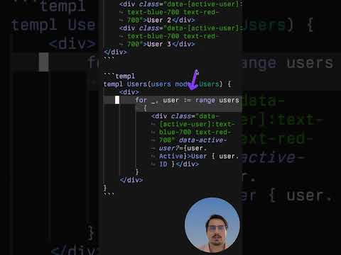 templ boolean attributes #go #golang #templ