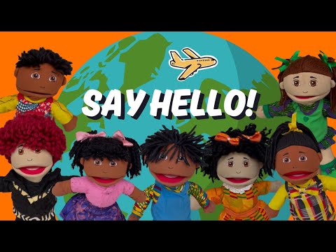 Learn to Say Hello in Languages From Around the World | Educational | Preschool Kindergarten