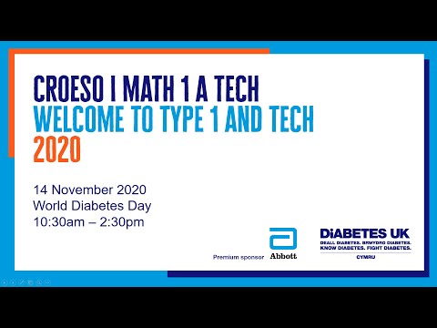 Diabetes UK - Type 1 and Tech Conference 14 November 2020