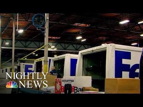 Amazon Blocking Sellers From Using Some FedEx Shipping Services | NBC Nightly News