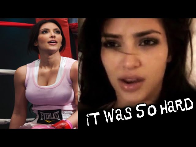 Looking back at Kim Kardashian's boxing match