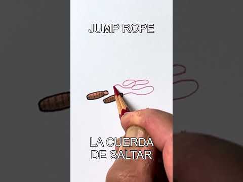 Learn Spanish! ¡Aprenda Inglés! JUMP ROPE : LA CUERDA DE SALTAR