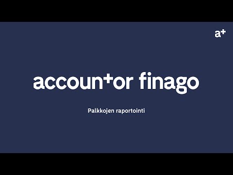 Palkkojen raportointi