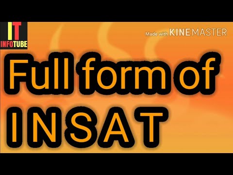Full form of INSAT | What is INSAT