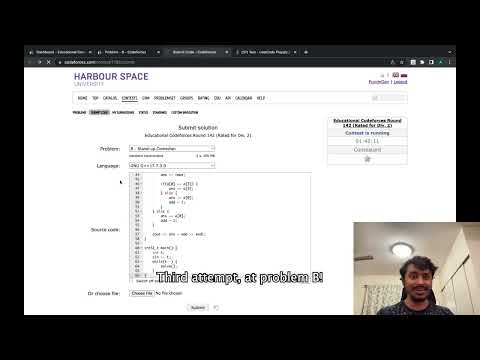 Giving a Codeforces Contest after 1 Year (Summarised) (After Leg Day at Gym)