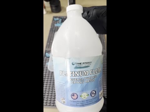 Epoxy Resin Coasters using "Platinum Clear" | The Epoxy Resin Store