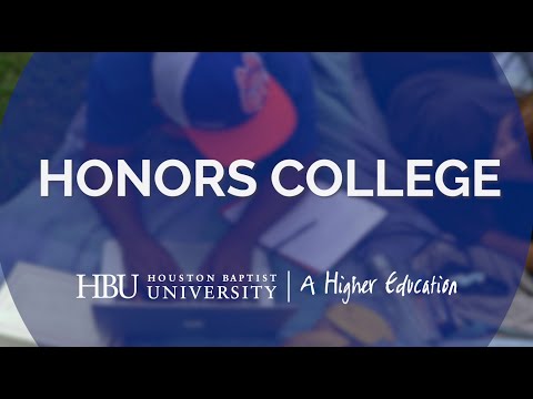 The Honors College at Houston Baptist University